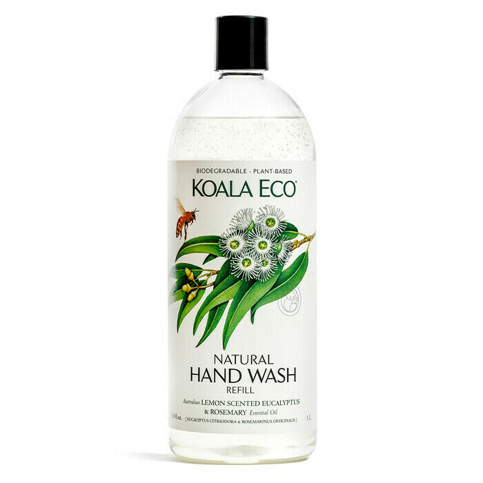 Koala Eco Rosalina & Peppermint Hand Wash 1L Refill – All Pure Cleaning